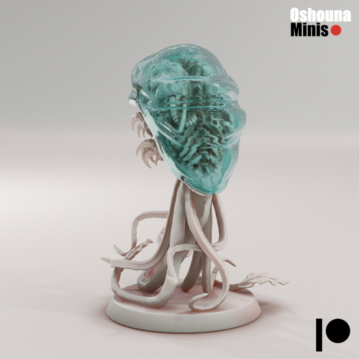 3D Printable Deep Hive - Jellyfish Mindeater by Oshounaminis