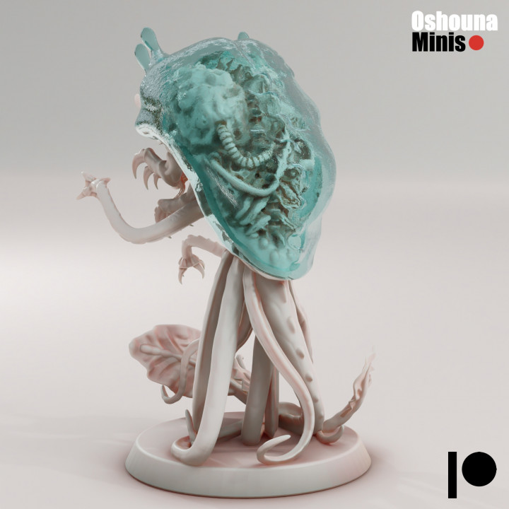 3D Printable Deep Hive - Jellyfish Mindeater by Oshounaminis