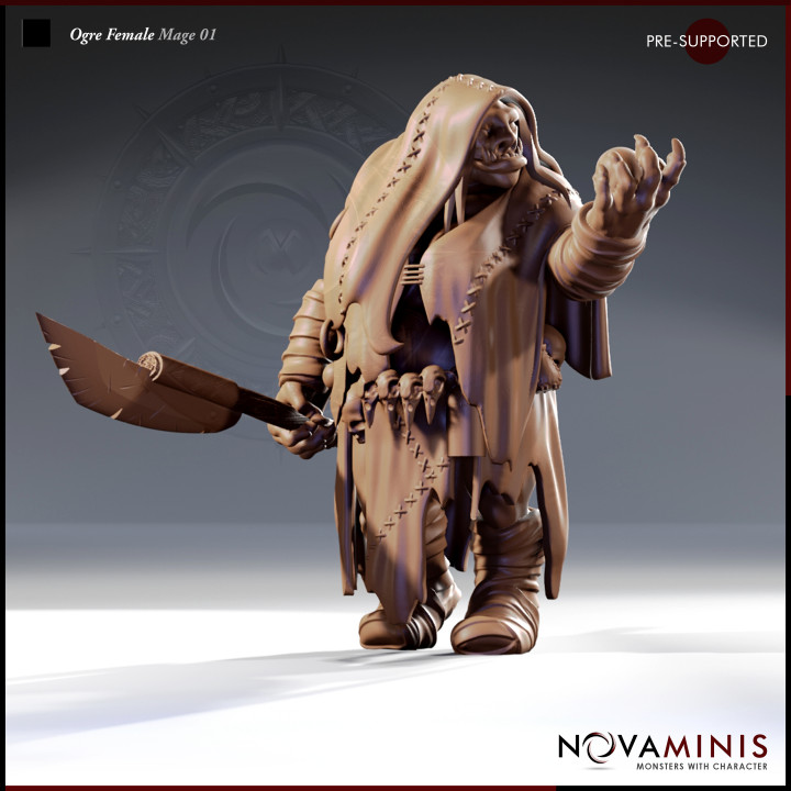 3D Printable The Great Wilderness: Court of the Ogre King by NOVAMINIS