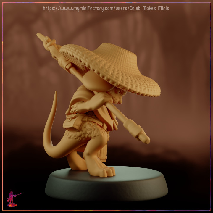 3D Printable "Hamish" the Farmer [PRE-SUPPORTED] | Mousefolk Series by ...