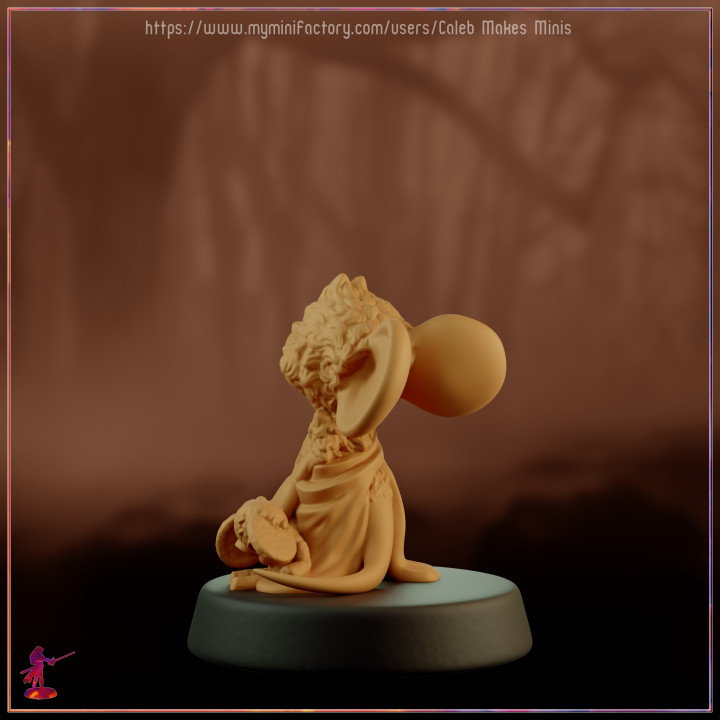 3D Printable "Tinble" the Mouseling [PRE-SUPPORTED] | Mousefolk Series ...