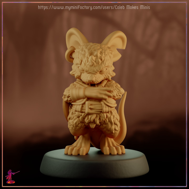 3D Printable Mousefolk Series [PRE-SUPPORTED] | Complete Collection ...