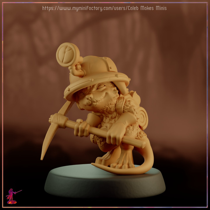 3D Printable Mousefolk Series [PRE-SUPPORTED] | Complete Collection ...