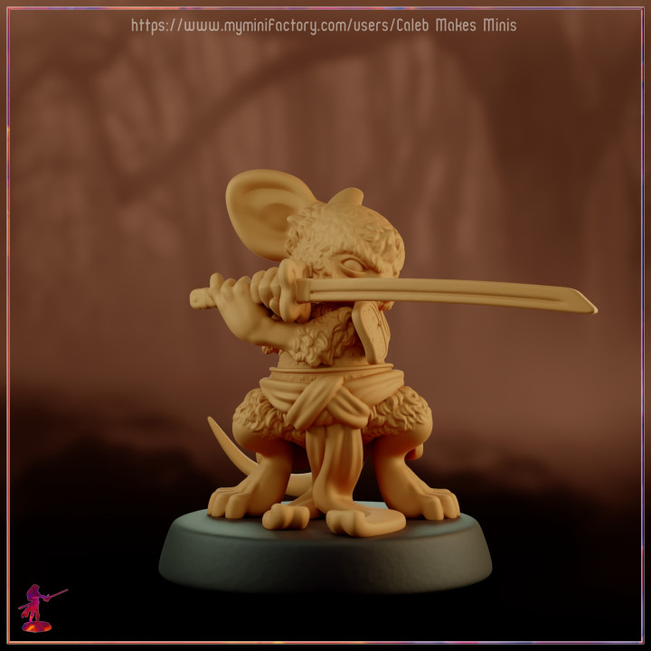 3D Printable Mousefolk Series [PRE-SUPPORTED] | Complete Collection ...