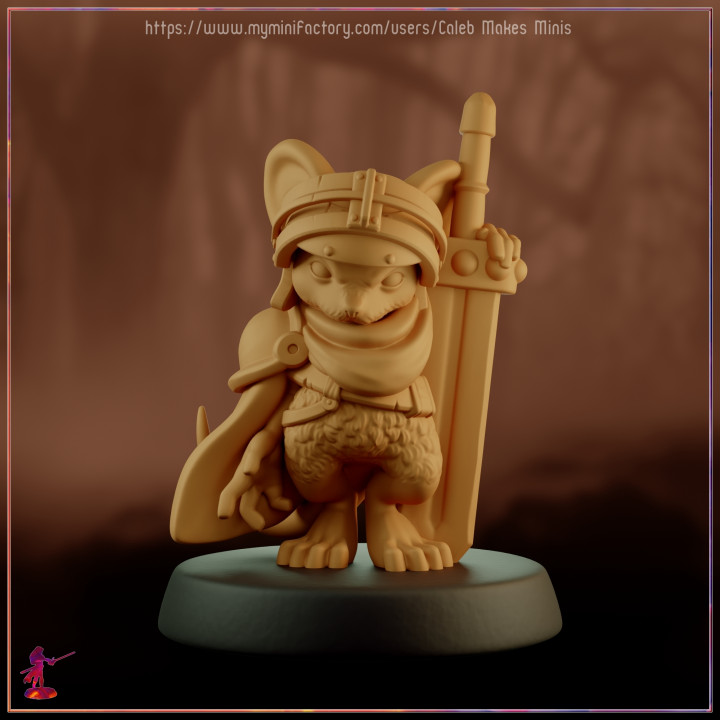 3D Printable Mousefolk Series [PRE-SUPPORTED] | Complete Collection ...