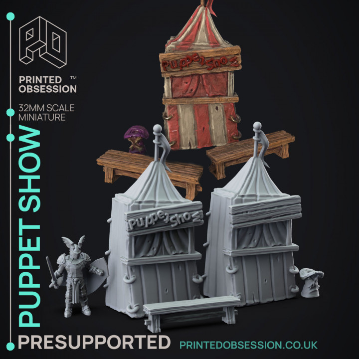 3D Printable Puppet Masters Apprentice - 15 Model Set - PRESUPPORTED ...