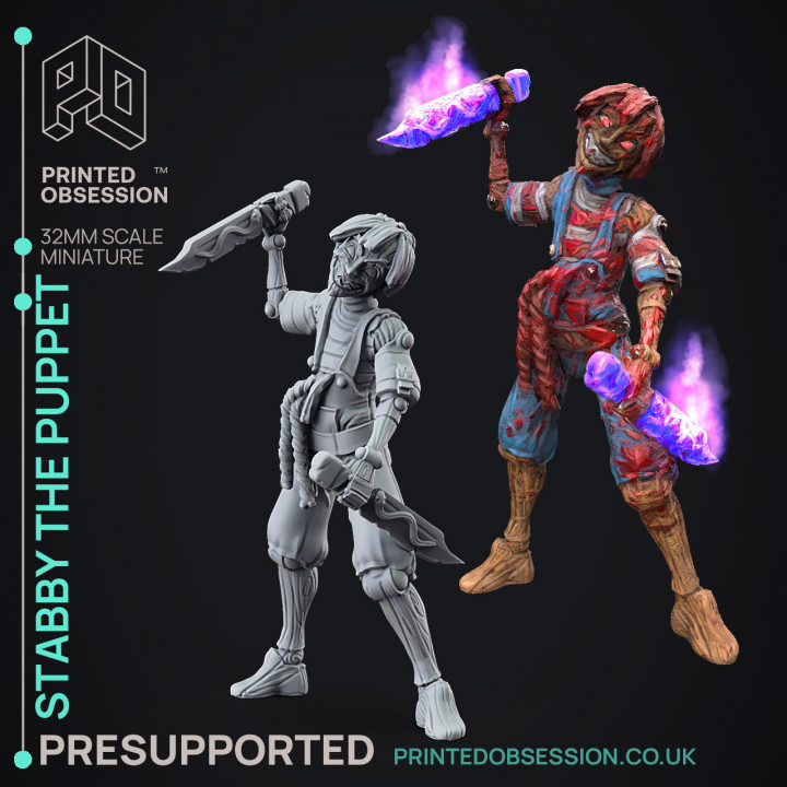 3D Printable Puppet Masters Apprentice - 15 Model Set - PRESUPPORTED ...