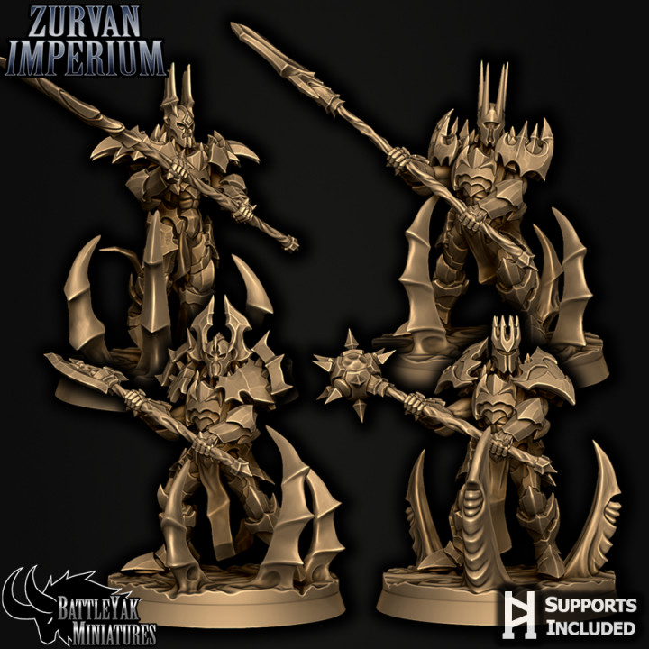 3D Printable Zurvan Imperium Character Pack by Battle Yak Miniatures