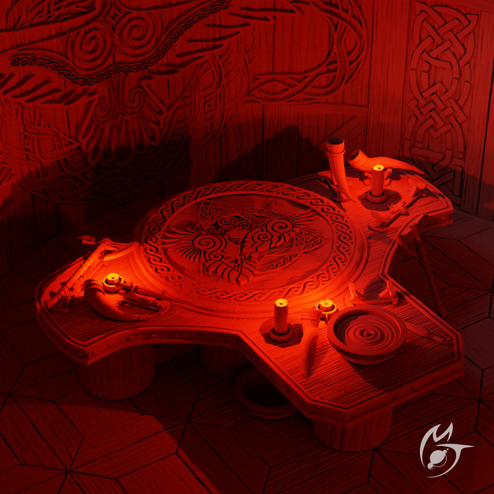 3D Printable Viking Temple - Stave Church - Modular OpenLOCK Terrain ...