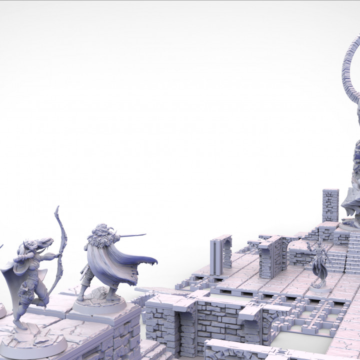 3D Printable Axolote Block - Core Set - OttP by Axolote Gaming