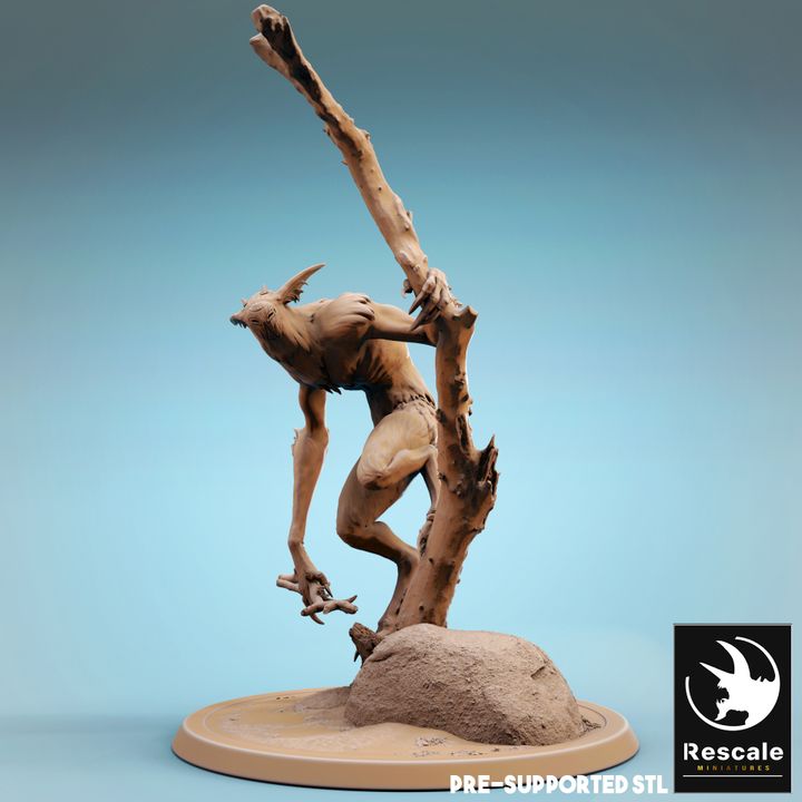 3D Printable Howler by Rescale Miniatures