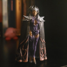 3D Printable Dark Elf Matron - 32mm scale by Labyrinth Models