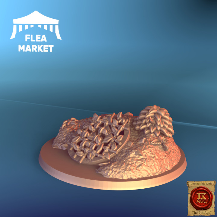 3D Printable Skorchit Ordnance Missile Silo by Flea Market