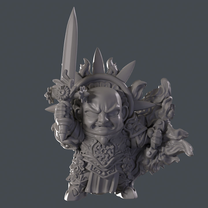 3D Printable Chibi Sun by Ouroboros Miniatures