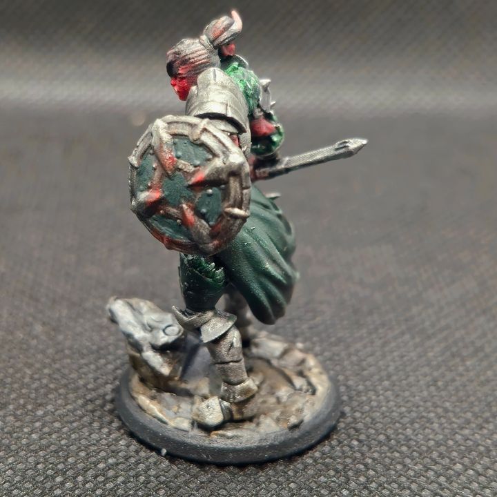 3D Print of Ankh, the Orc Forge Cleric by veoxess