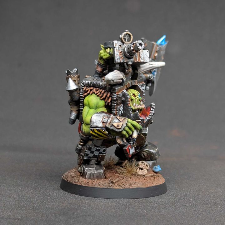 3D Print of Mezgob, da orc scrap boss (pre-supported) by tfd