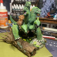 3D Printable Turtle Hydra by Archvillain Games