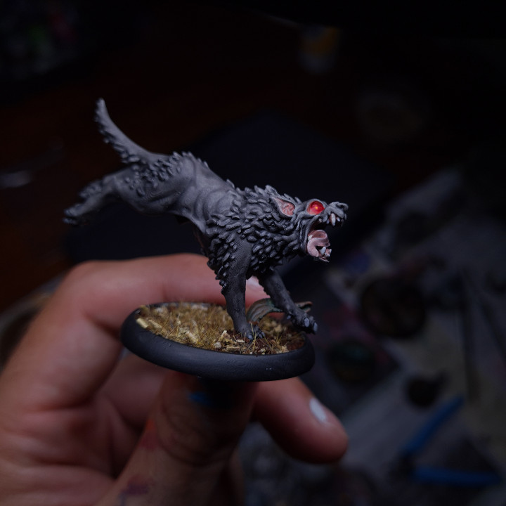 3D Printable Barghests by Warp Miniatures