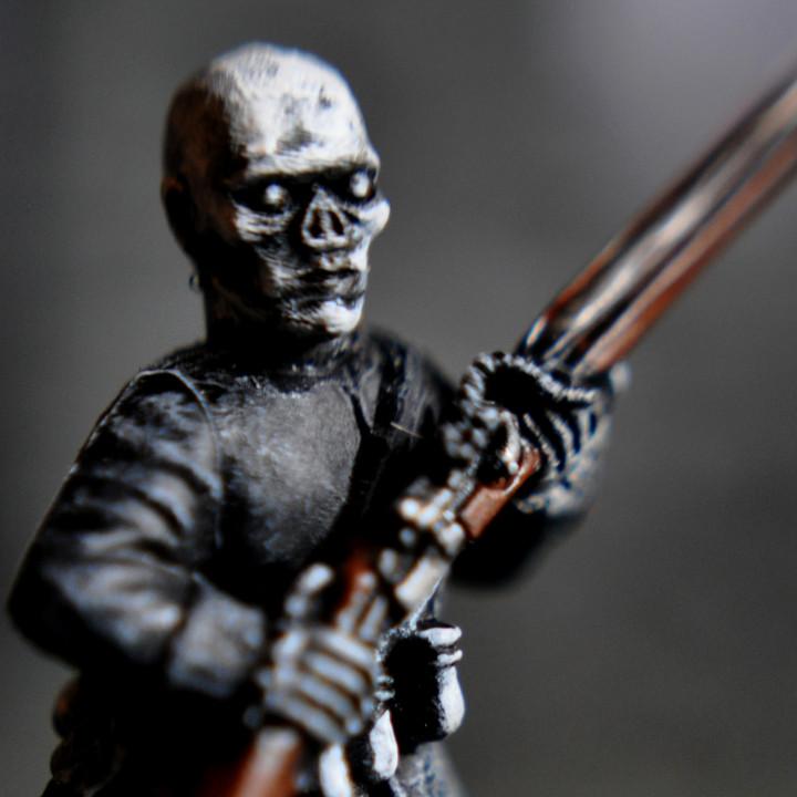 3D Printable 28mm Standard Mutant Head - Lobsterpot by Samuel Allan