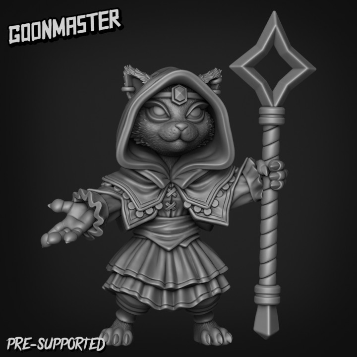 3D Printable Magic Cat 1 by Goon Master