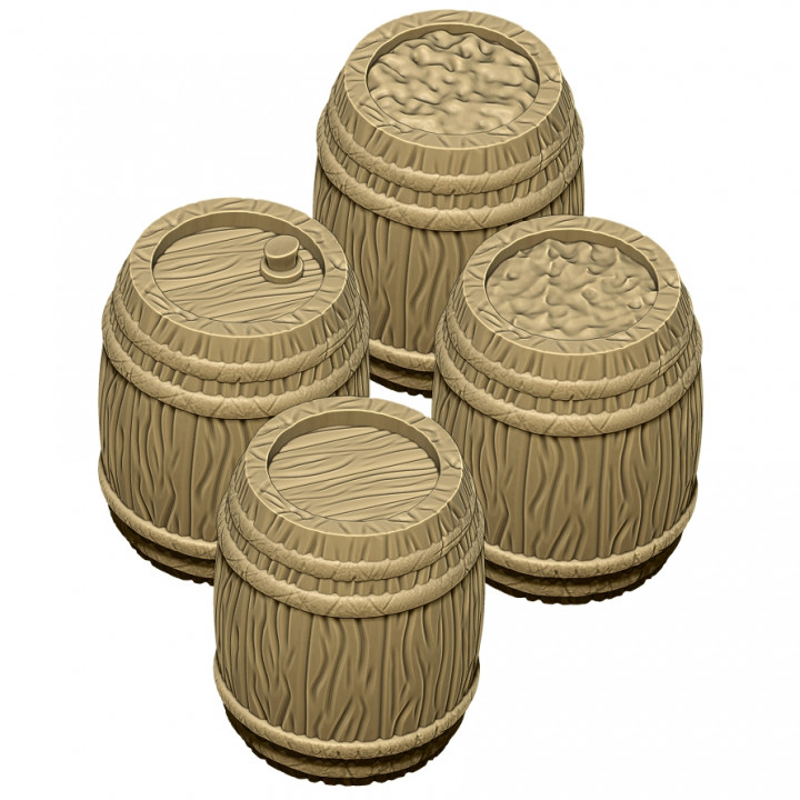 3D Printable Market Props by MiniaturesCraze