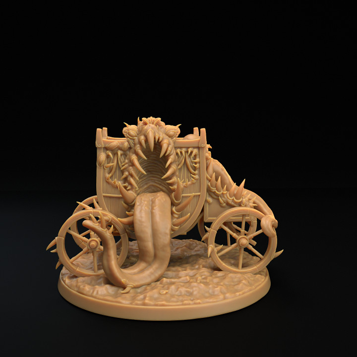 3D Printable Carriage Mimic | PRESUPPORTED | Oozes VS Mimics by The ...