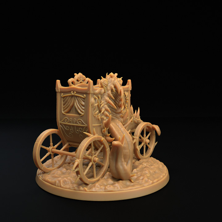 3D Printable Carriage Mimic | PRESUPPORTED | Oozes VS Mimics by The ...