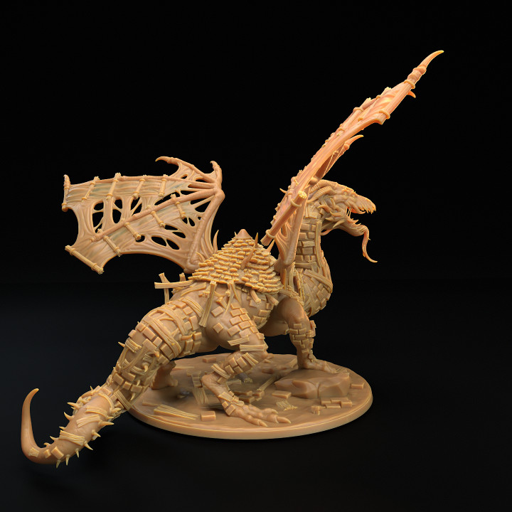 3D Printable Mimic Dragon | PRESUPPORTED | Oozes VS Mimics by The ...