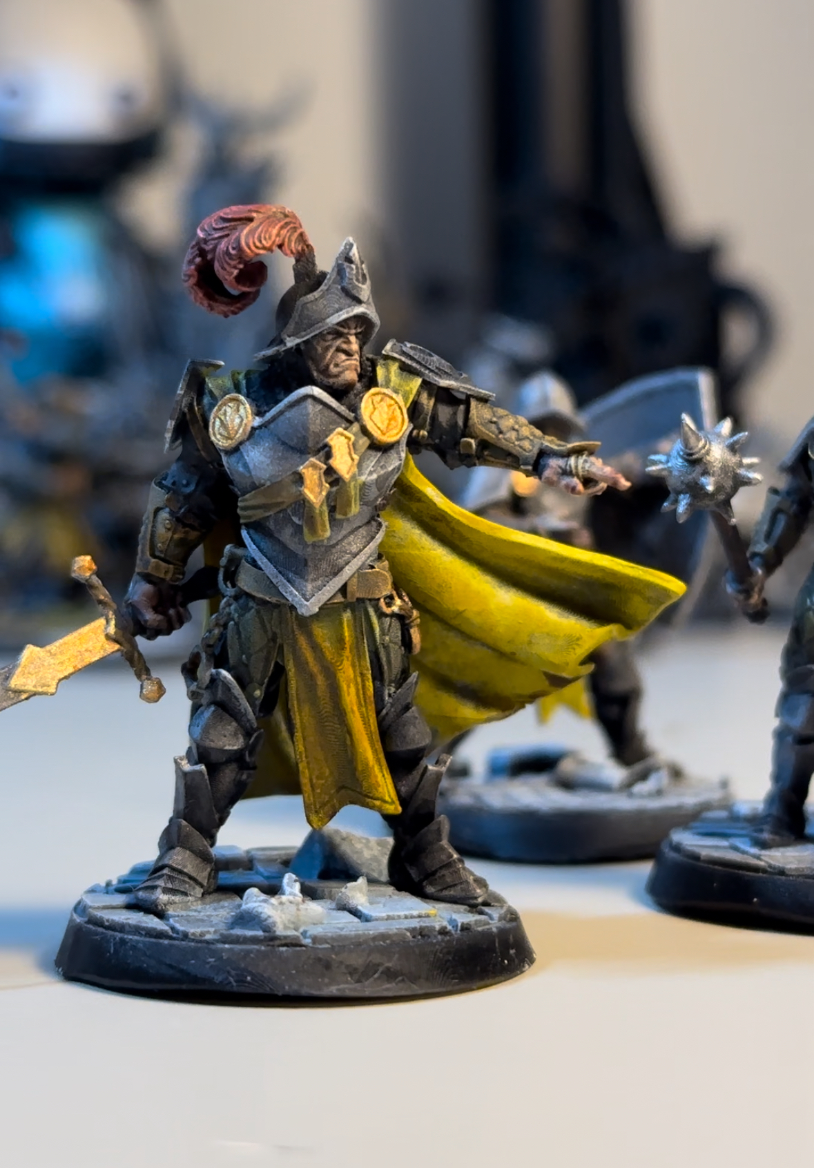 3D Printable Old City Watch Sergeant by Titan Forge Miniatures