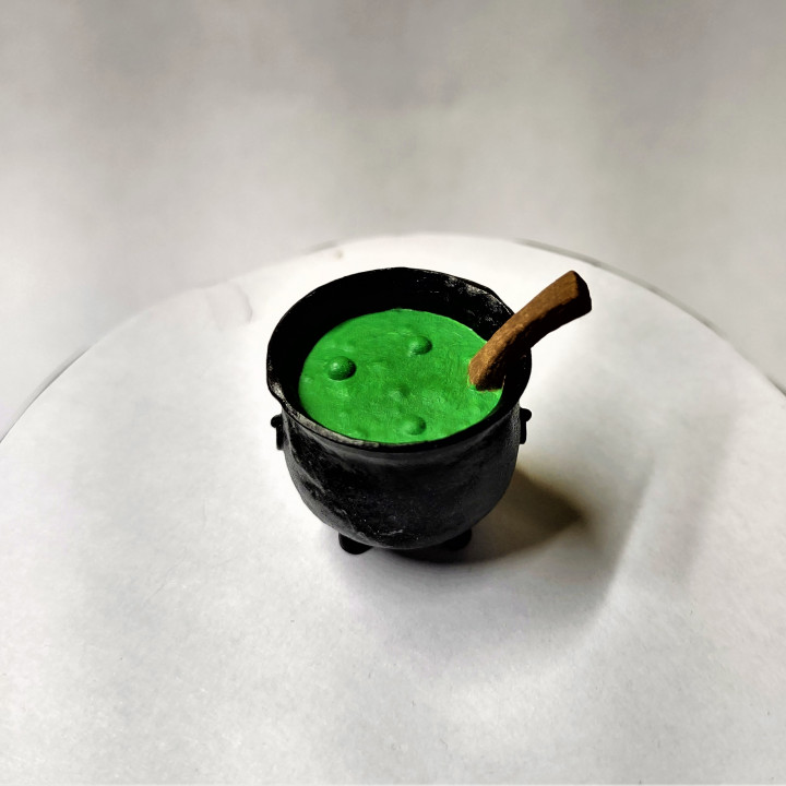 3D Printable cauldron by Eric Rubeck
