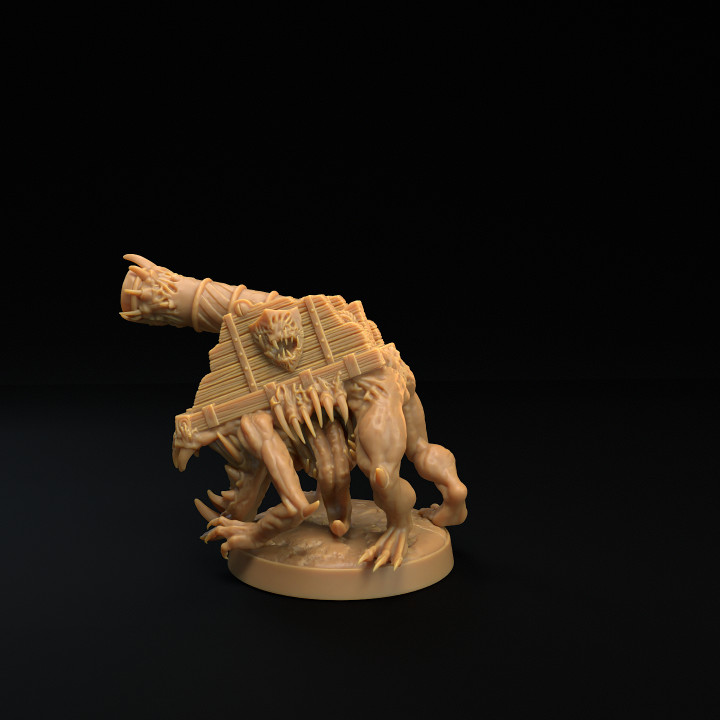 3D Printable Siege Mimics | PRESUPPORTED | Oozes VS Mimics | Cannon ...