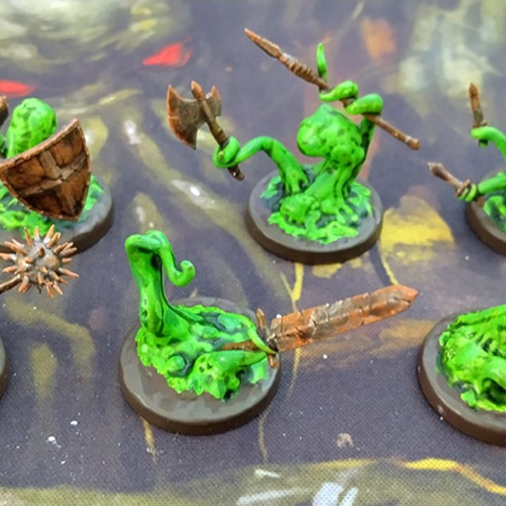 3D Print of Slime Army | PRESUPPORTED | Oozes VS Mimics | Slimes Jellys ...