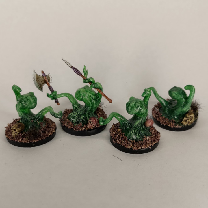 3D Print of Slime Army | PRESUPPORTED | Oozes VS Mimics | Slimes Jellys ...