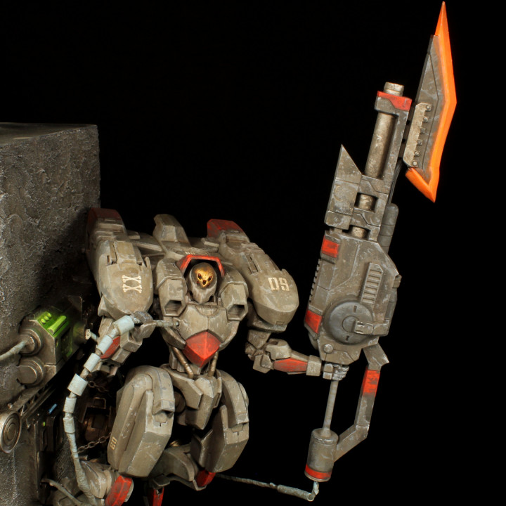 3D Printable 1/144 Gundam Gunlance by That Gobbo