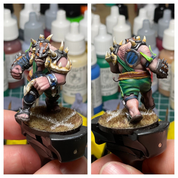 3D Print of Voodoo Ogres (Voodoo Style) by Nokens