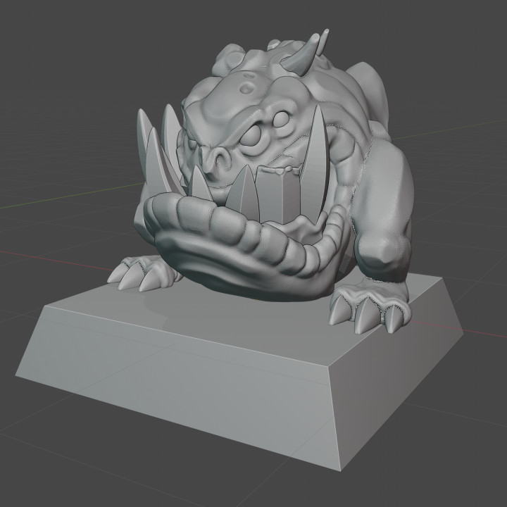 3D Printable Gnasher Herds by Raymond Svejd