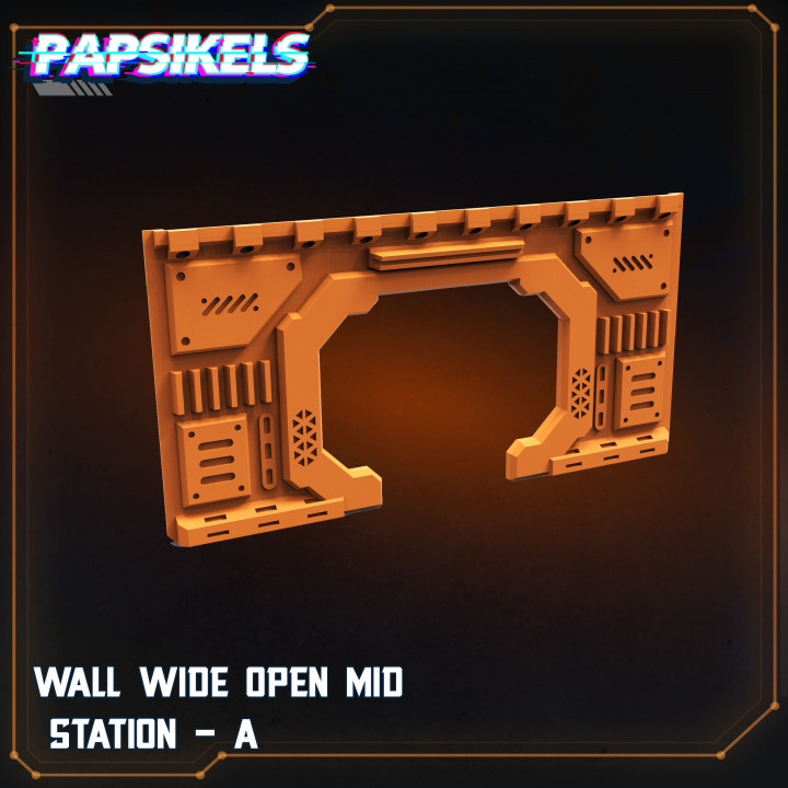 3D Printable FRAMEBUILD MODULAR TERRAIN SYSTEM by PAPSIKELS MINIATURES