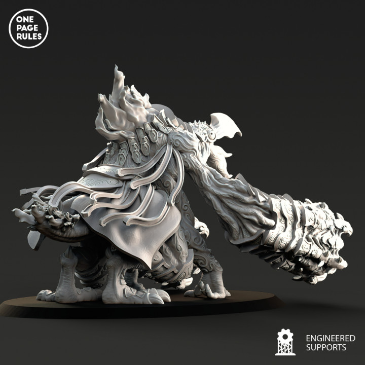 3D Printable Great Scorcher - Change Daemons by One Page Rules