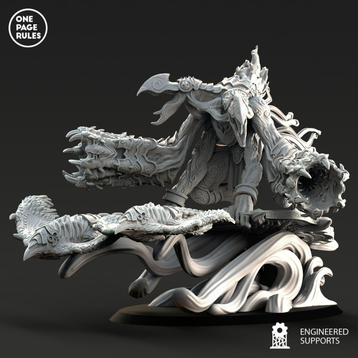 3D Printable Screecher Chariot - Change Daemons by One Page Rules