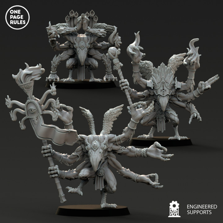 3D Printable Change Daemons - Army Bundle by One Page Rules