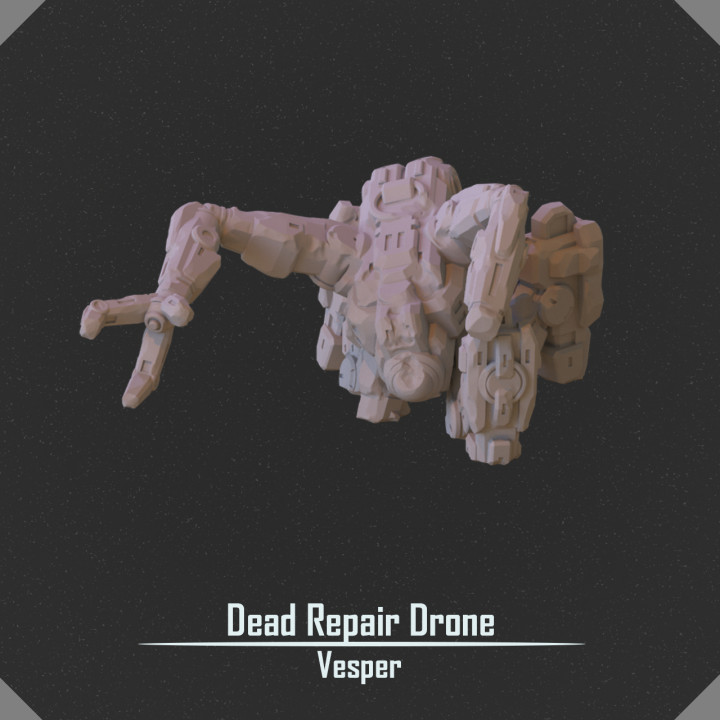 3D Printable Dead Mech by Vesper Project