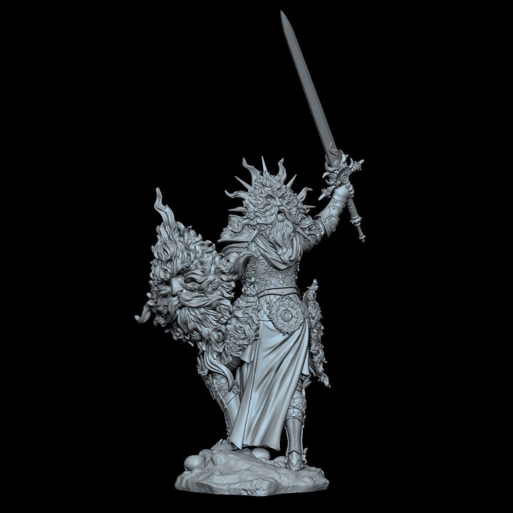 3D Printable Sun by Ouroboros Miniatures