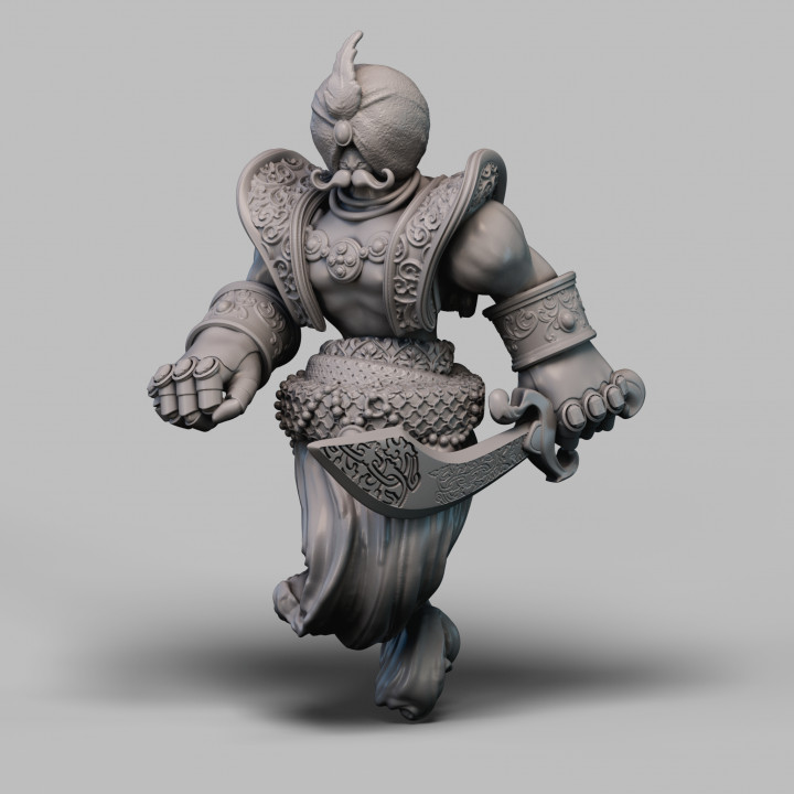 3D Printable Land on the Sand - Blue Dragon, Behir and Genies bundle 21 ...