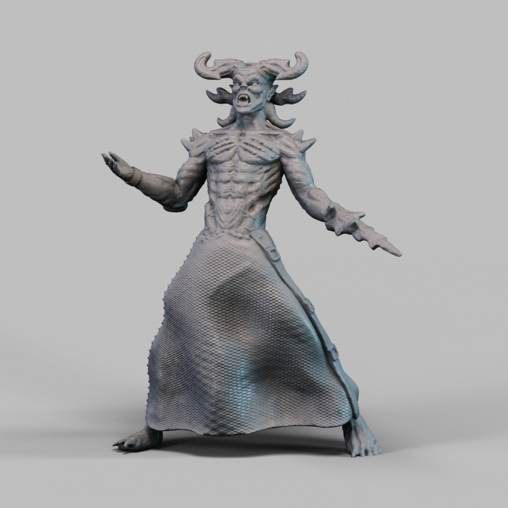 3D Printable Land on the Sand - Blue Dragon, Behir and Genies bundle 21 ...