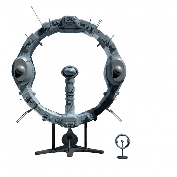 3D Printable Type L - Laboratory Ship Traveller Miniatures by 2nd Dynasty