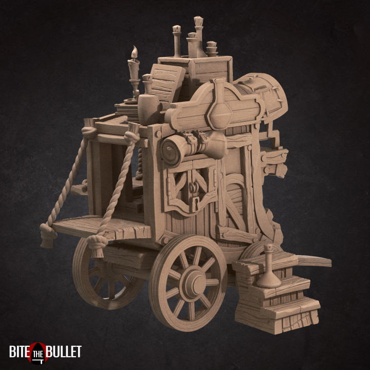 3D Printable September 2022 Release - Bullet Town Halloween by Bite the ...