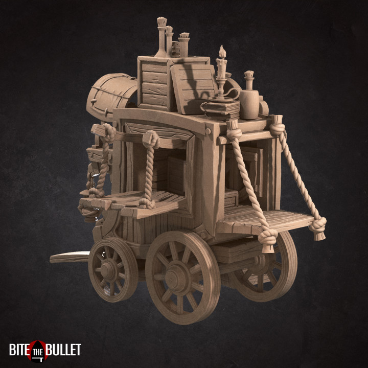 3D Printable September 2022 Release - Bullet Town Halloween by Bite the ...