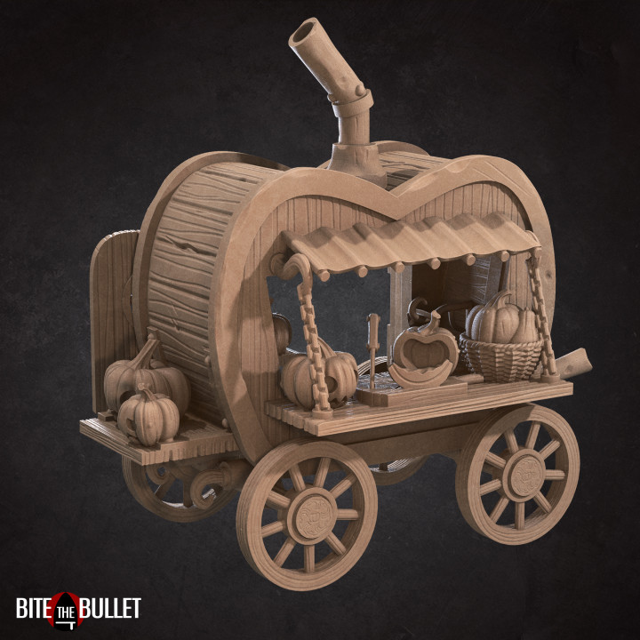 3D Printable September 2022 Release - Bullet Town Halloween by Bite the ...