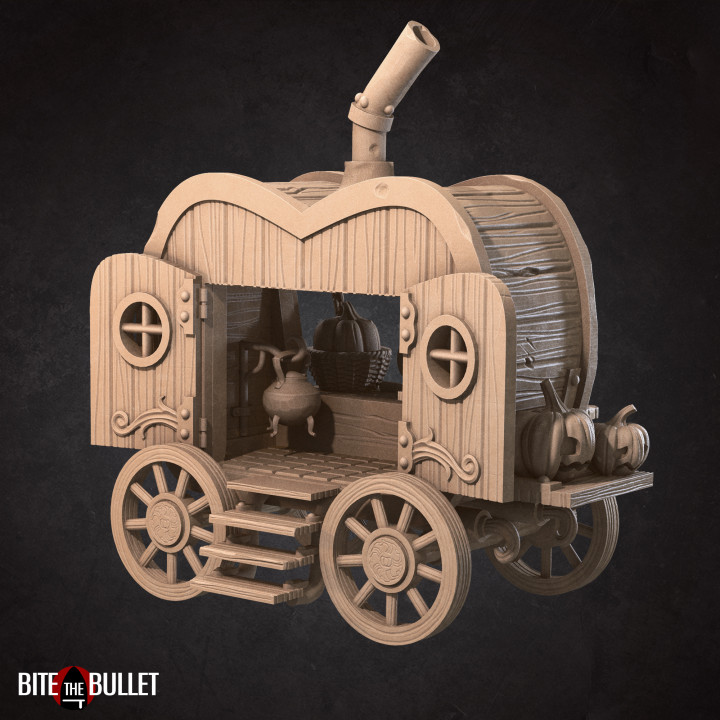 3D Printable September 2022 Release - Bullet Town Halloween by Bite the ...