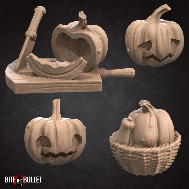3D Printable September 2022 Release - Bullet Town Halloween by Bite the ...